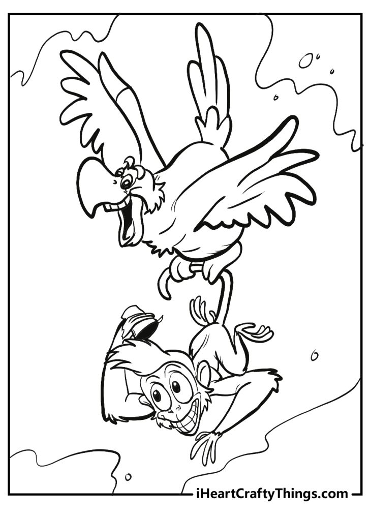 35 Aladdin Coloring Pages (100% Free Printables)