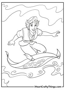35 Aladdin Coloring Pages (100% Free Printables)