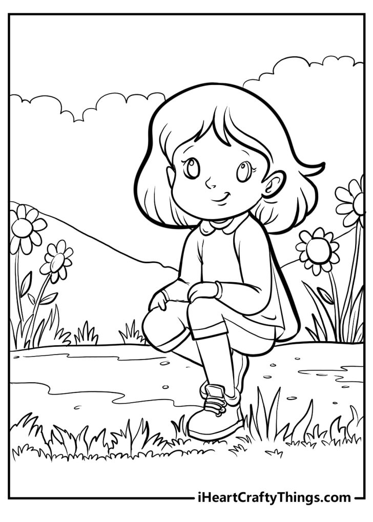 31 Printable April Coloring Pages For Free