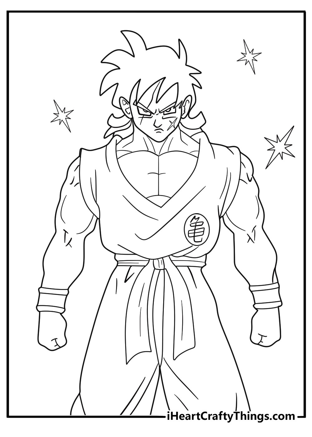 50 Dragon Ball Z Coloring Pages: Free DBZ Fans Printable PDF