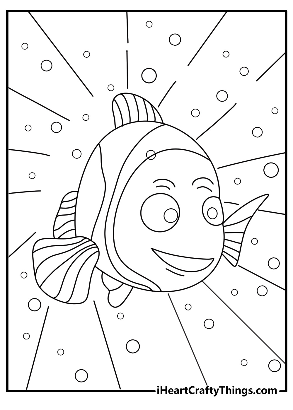30+ Free Finding Nemo Coloring Pages (Easy Printable PDFs)