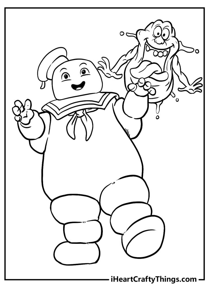 30 Printable Ghostbusters Coloring Pages For Free