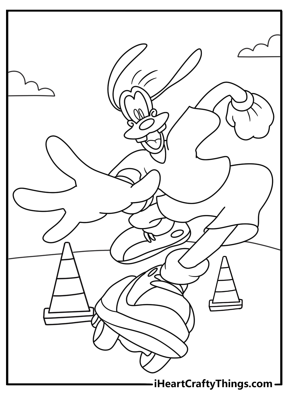 30 Goofy Coloring Pages For Kids (100% Free PDF Printables)