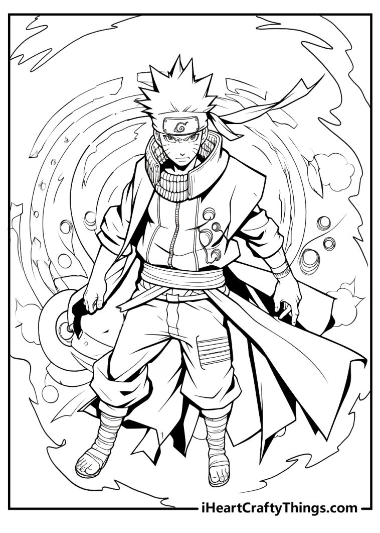15 Naruto Coloring Pages To Print For Free