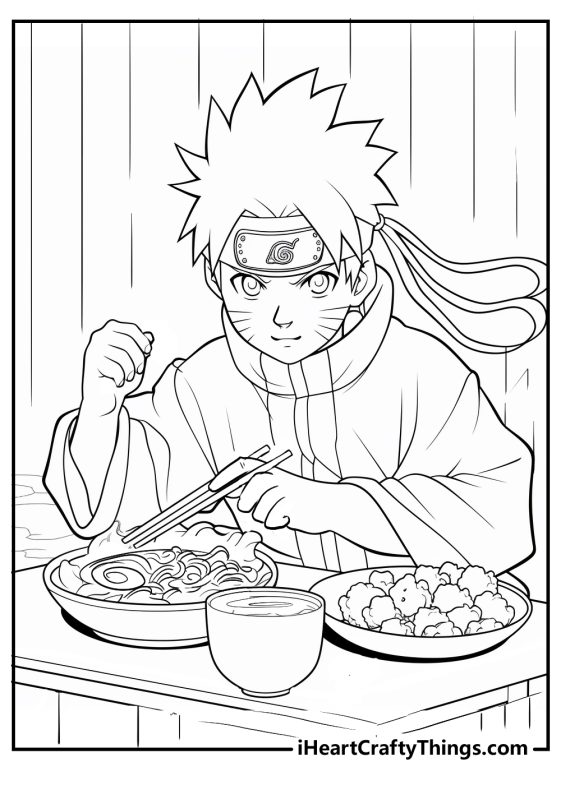 15 Naruto Coloring Pages To Print For Free