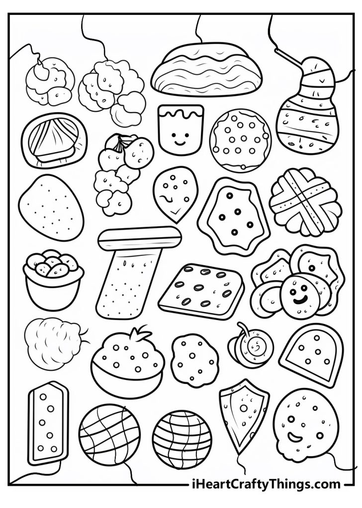 15 Cookies Coloring Pages: 100% Free PDF To Download & Print