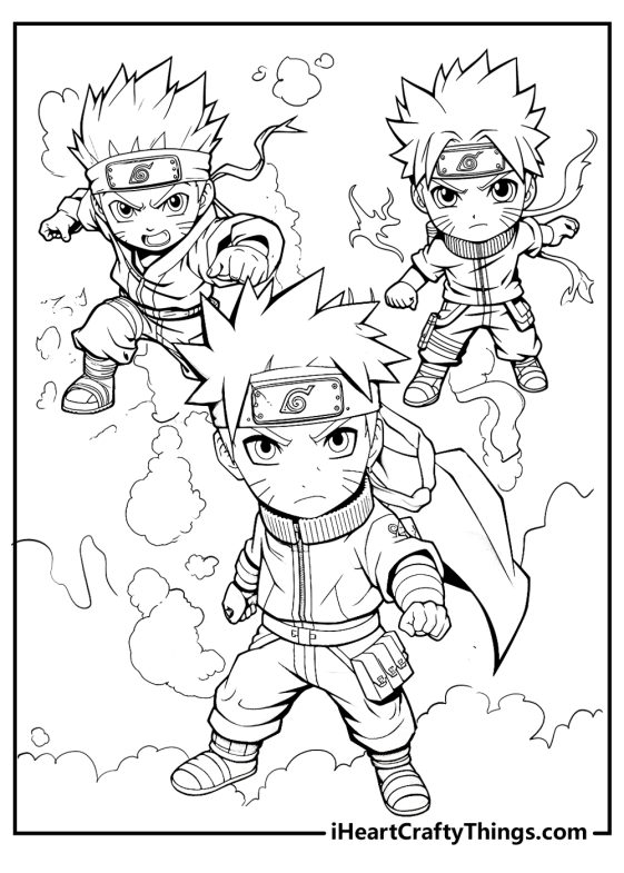 15 Naruto Coloring Pages To Print For Free