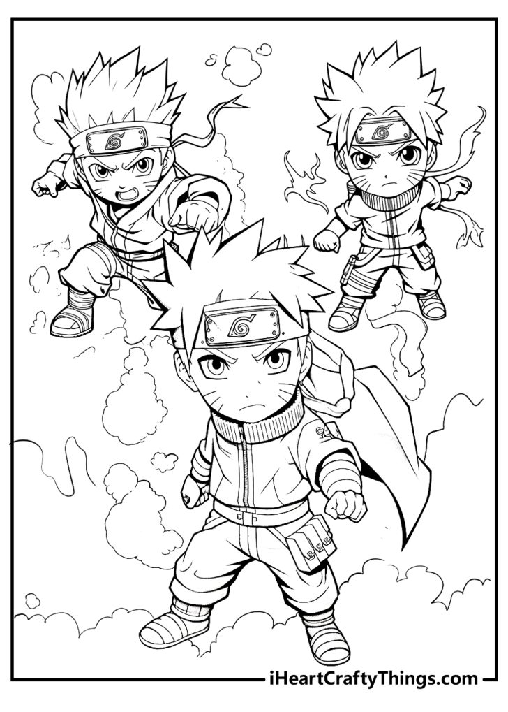 15 Naruto Coloring Pages To Print For Free