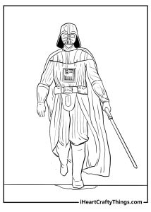 15 Darth Vader Coloring Pages (Easy Free To Print PDF)