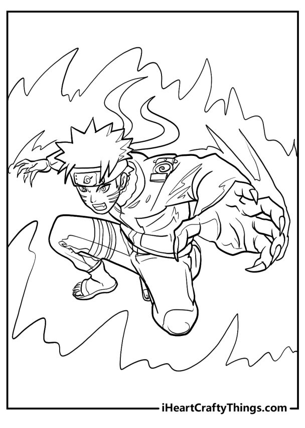 15 Naruto Coloring Pages To Print For Free