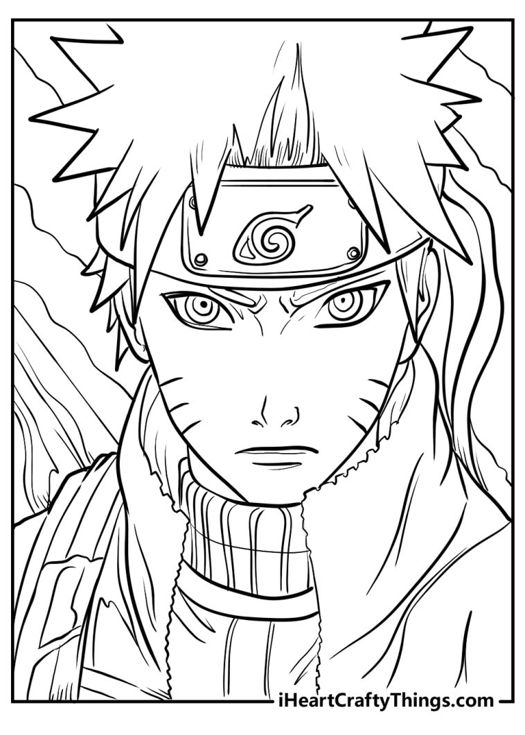 15 Naruto Coloring Pages To Print For Free