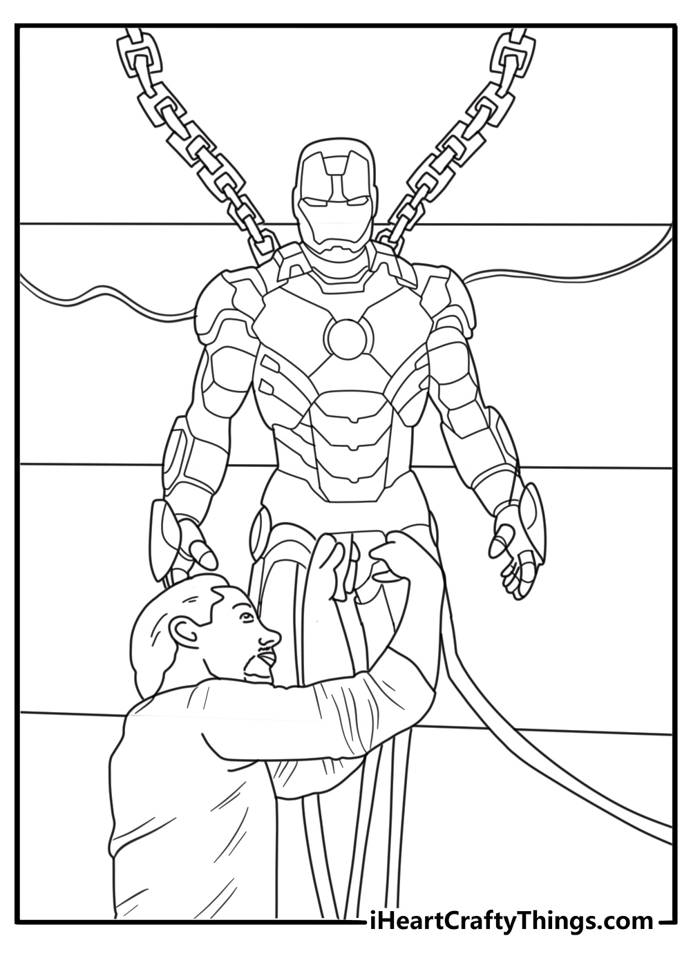 34 Iron Man Coloring Pages (Printable Free And Easy PDFs)