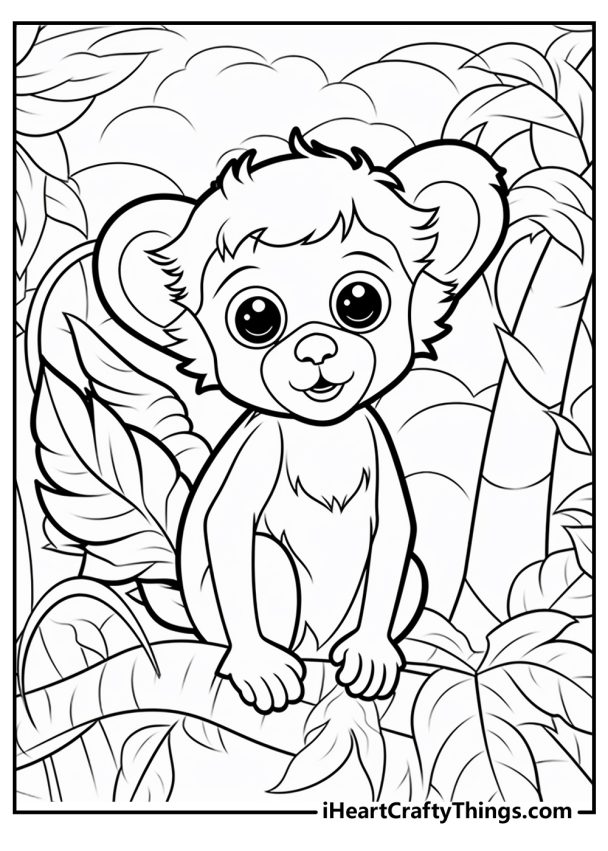 15 Jungle Coloring Pages (100% Free Printables)