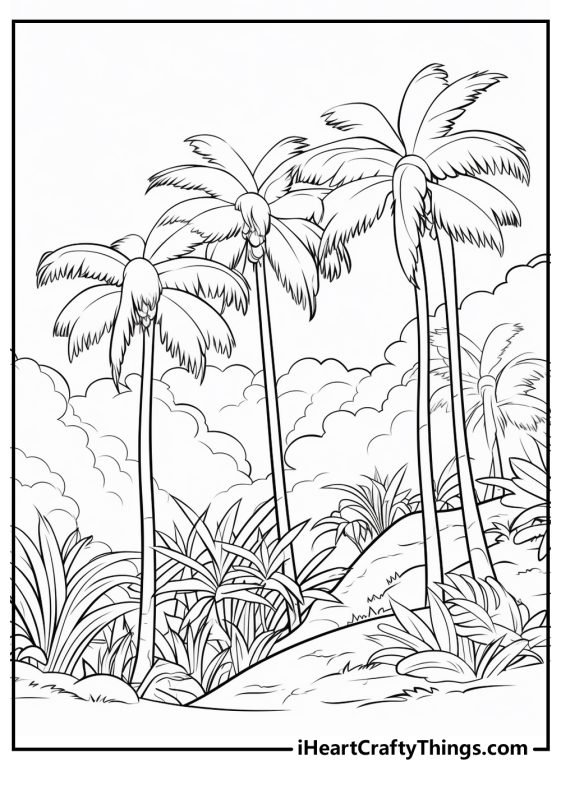 15 Jungle Coloring Pages (100% Free Printables)