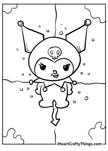 15 Kuromi Coloring Pages For Kids (100% Free PDF Printables)