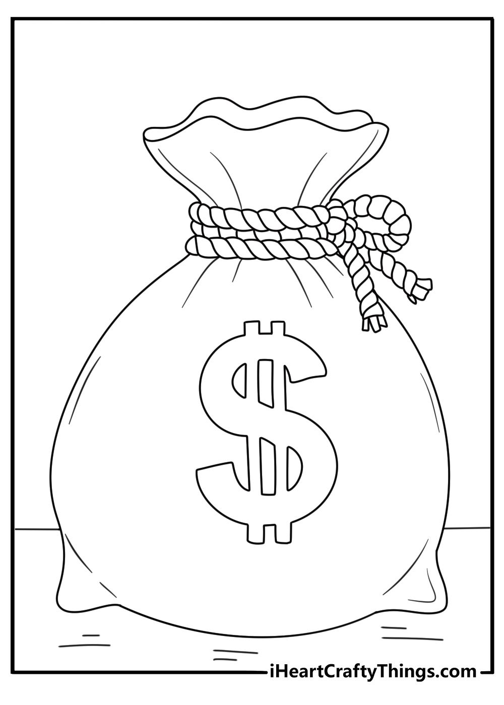 15 Free Money Coloring Pages (Printable PDFs To Color)