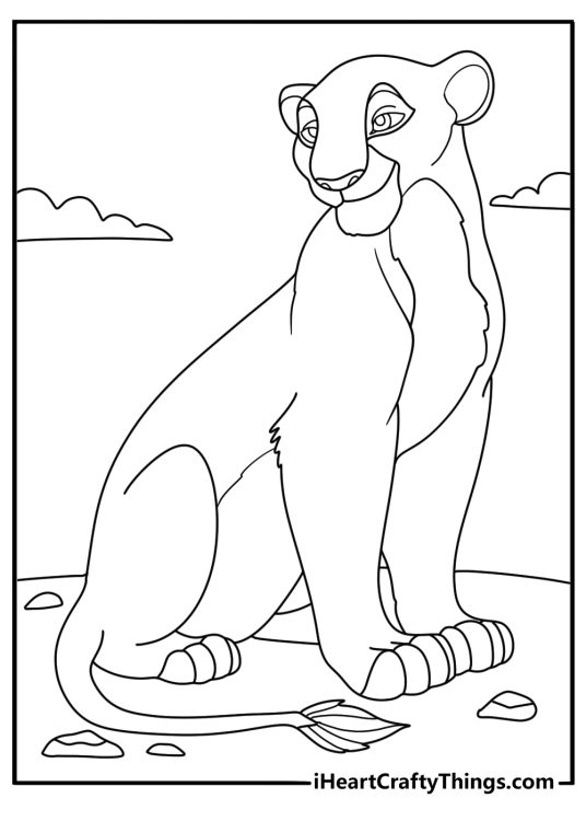 Lion King Coloring Pages (34+ Free PDF Printables)