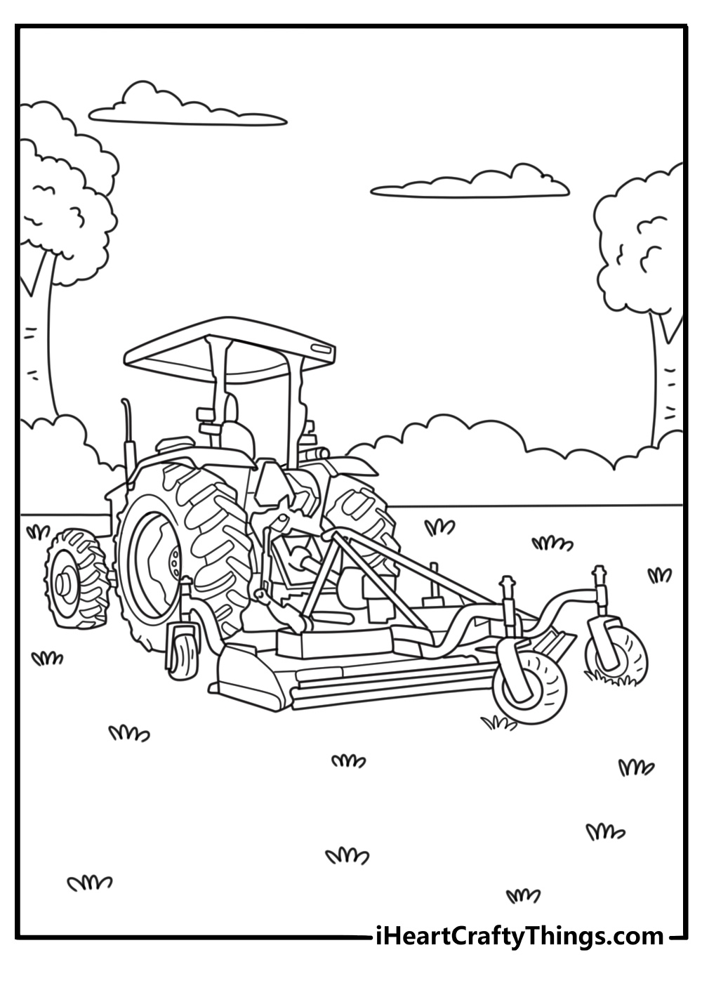 Tractor Coloring Pages (40+Printable PDF Sheets For Free)