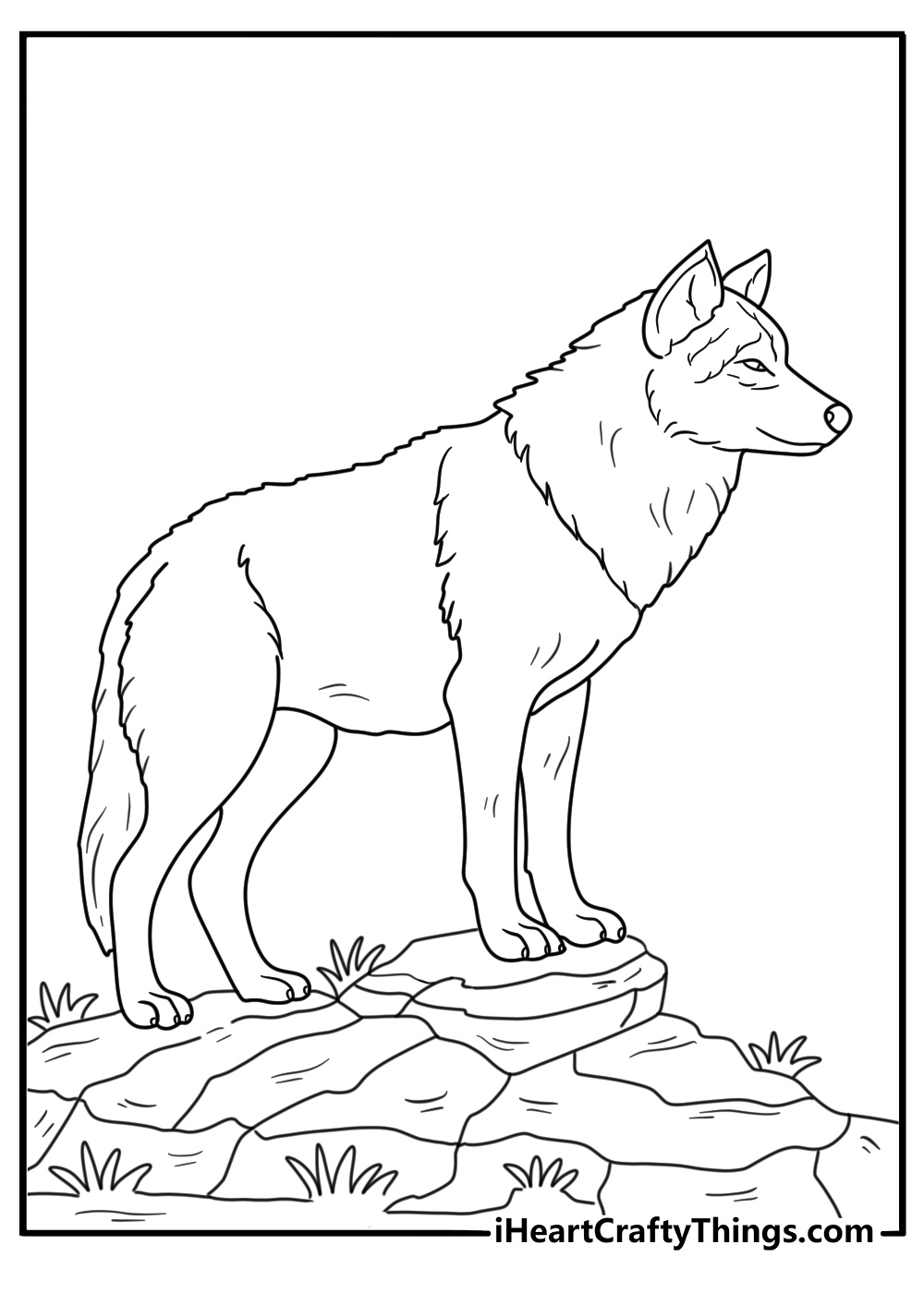 Free Wolf Coloring Pages (50+ Easy Printable PDF Sheets)