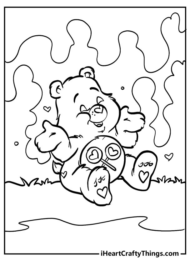 Care Bears Coloring Pages - I Heart Crafty Things