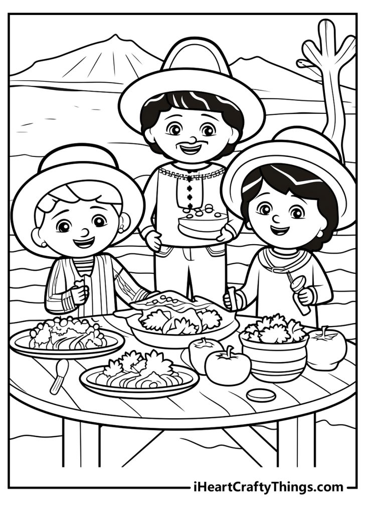 15 Cinco De Mayo Coloring Pages (100% Free Printable PDFs)