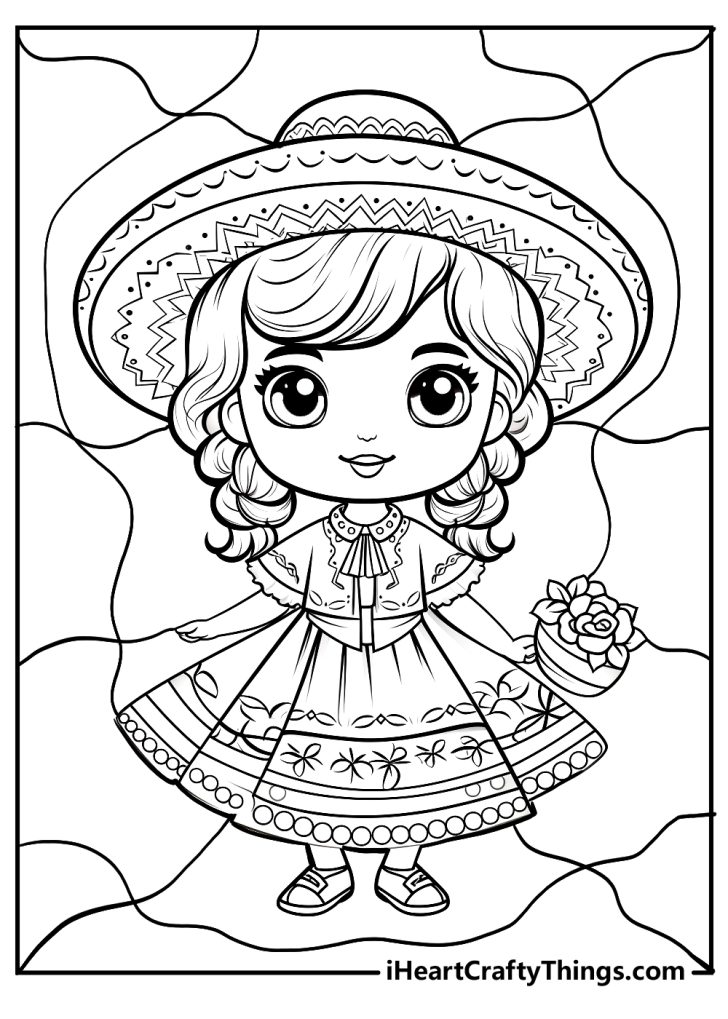 15 Cinco De Mayo Coloring Pages (100% Free Printable PDFs)