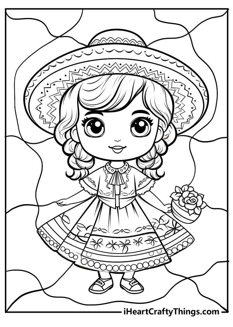 15 Cinco De Mayo Coloring Pages (100% Free Printable PDFs)