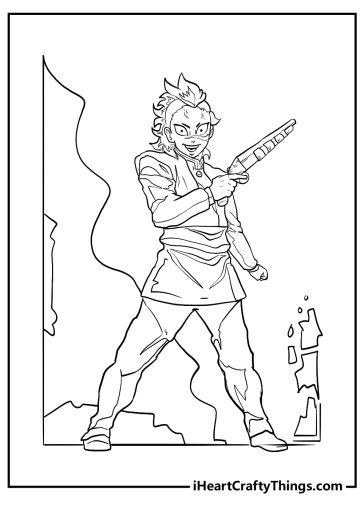 15 Demon Slayer Coloring Pages (Free Printable PDFs)