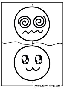 15 Emoji Coloring Pages (Free Printable PDFs For Kids)