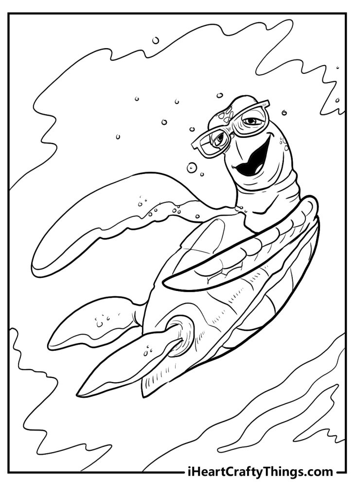 15 Free Finding Nemo Coloring Pages (Easy Printable PDFs)