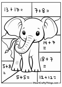 15 Easy Math Coloring Pages: Free To Download PDF Printables
