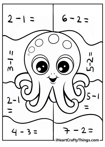 15 Easy Math Coloring Pages: Free To Download PDF Printables