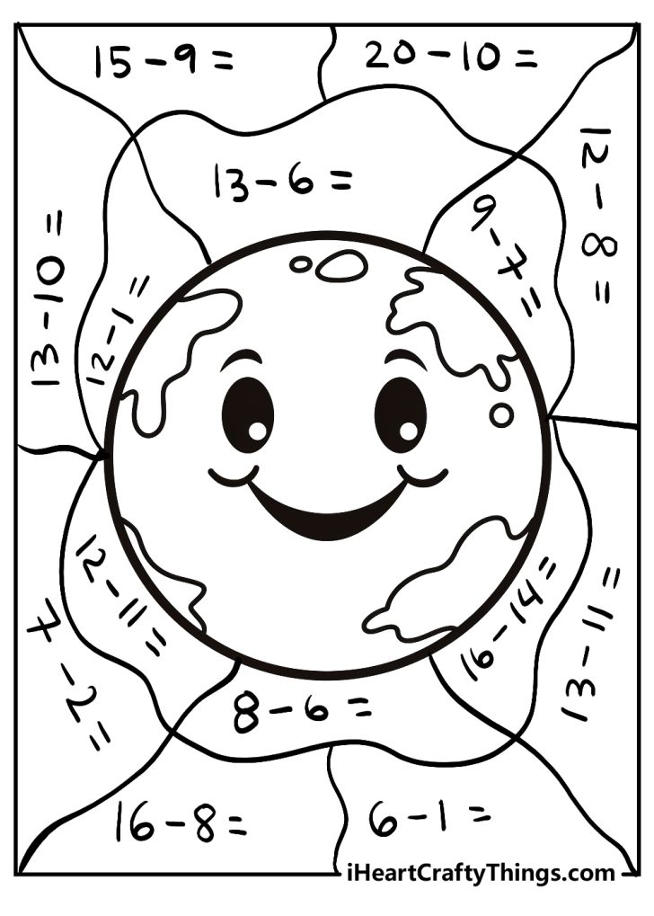 15 Easy Math Coloring Pages: Free To Download PDF Printables