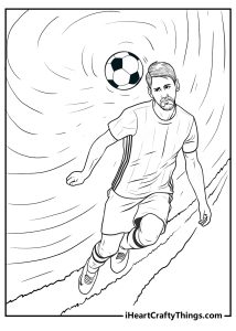 15 Free Messi Coloring Pages (Printable Easy PDFs)