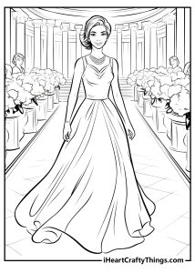 15 Wedding Coloring Pages (100% Free PDF Printables)