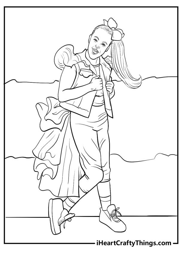 15 Jojo Siwa Coloring Pages (100% Free Printables)