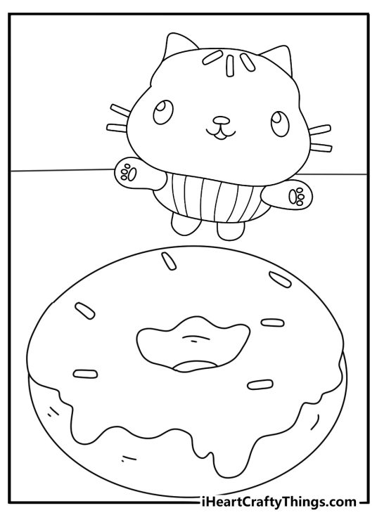 40 Free Gabby's Dollhouse Coloring Pages (Printable PDFs)