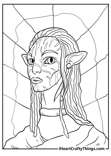 15 Avatar Coloring Pages (Easy Free Printable PDFs)