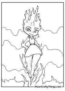 15 Elemental Coloring Pages (Freely Printable PDF Images)
