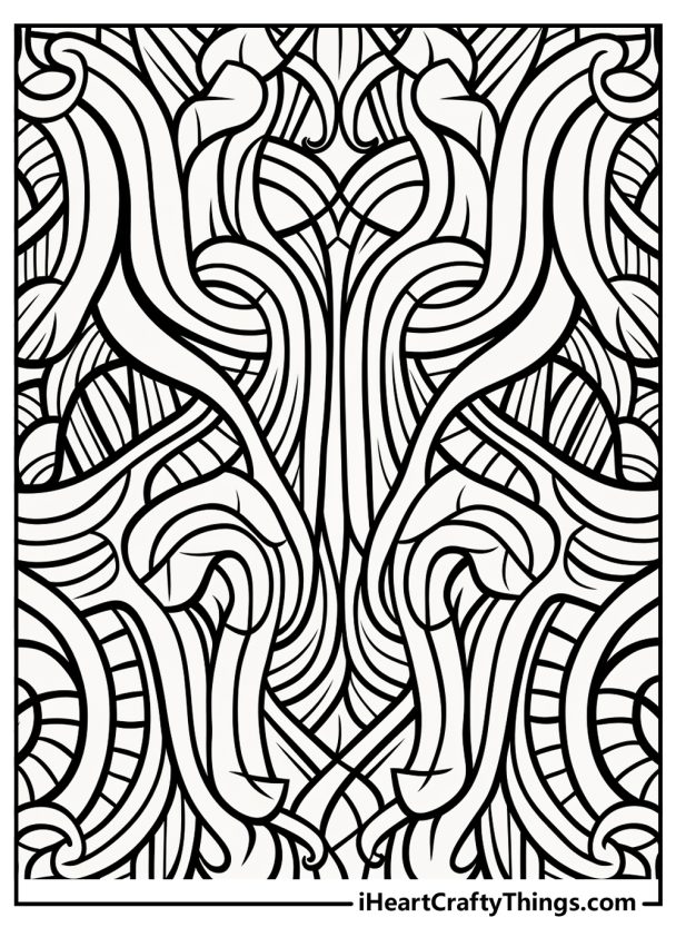 15 Hard Coloring Pages For Kids & Adults
