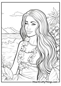 15 Hawaii Coloring Pages For Kids (100% Free PDF Printables)