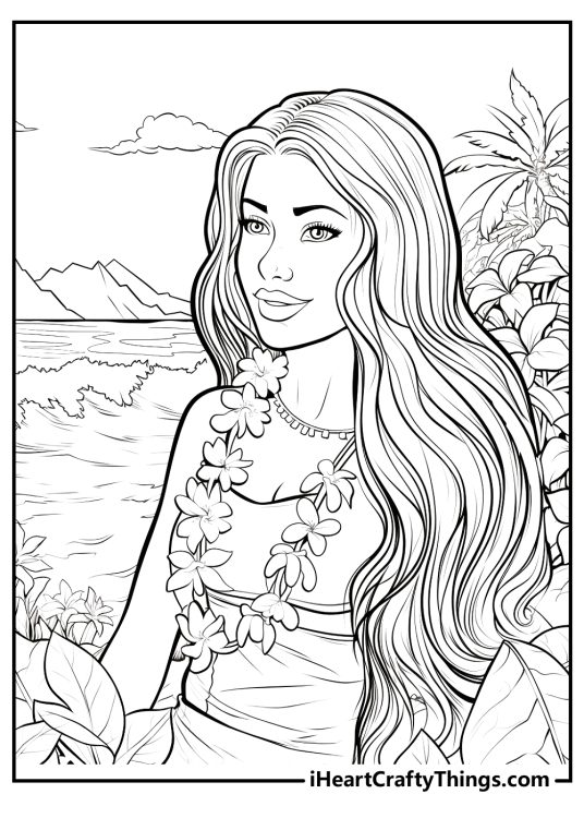 15 Hawaii Coloring Pages For Kids (100% Free PDF Printables)