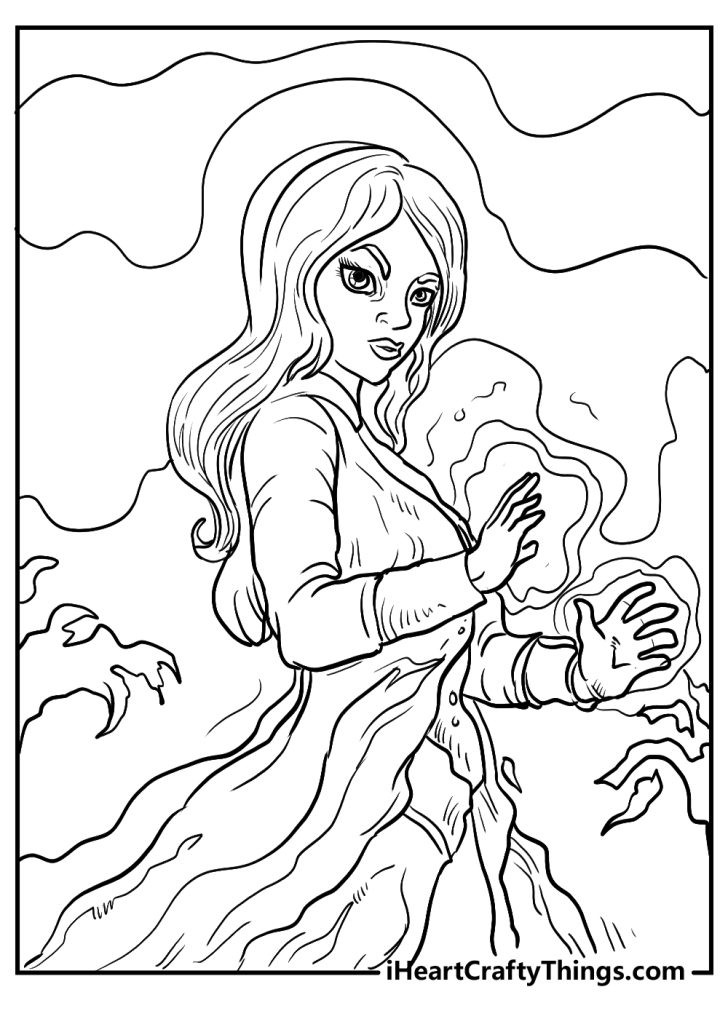 15 Hocus Pocus Coloring Pages (Free To Print & Donwload)