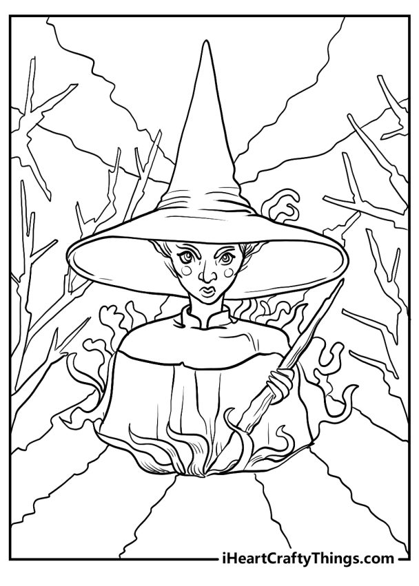 15 Hocus Pocus Coloring Pages (Free To Print & Donwload)