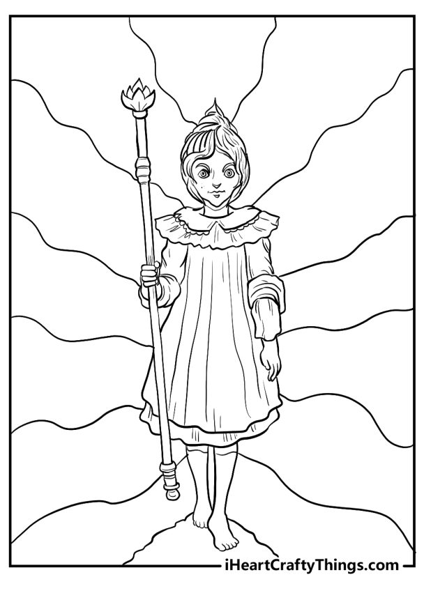 15 Hocus Pocus Coloring Pages (Free To Print & Donwload)