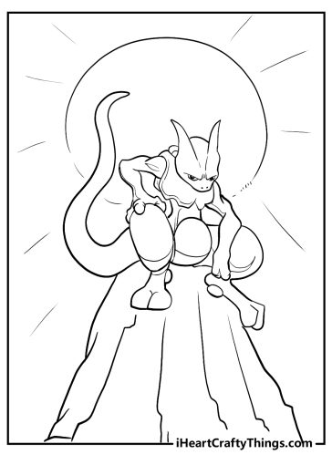 15 Mewtwo Coloring Pages (100% Free Printables)