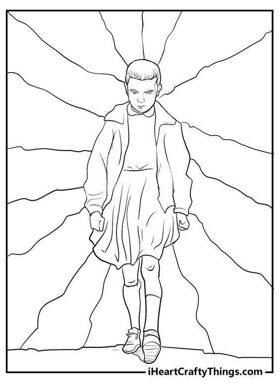 15 Printable Stranger Things Coloring Pages For Free