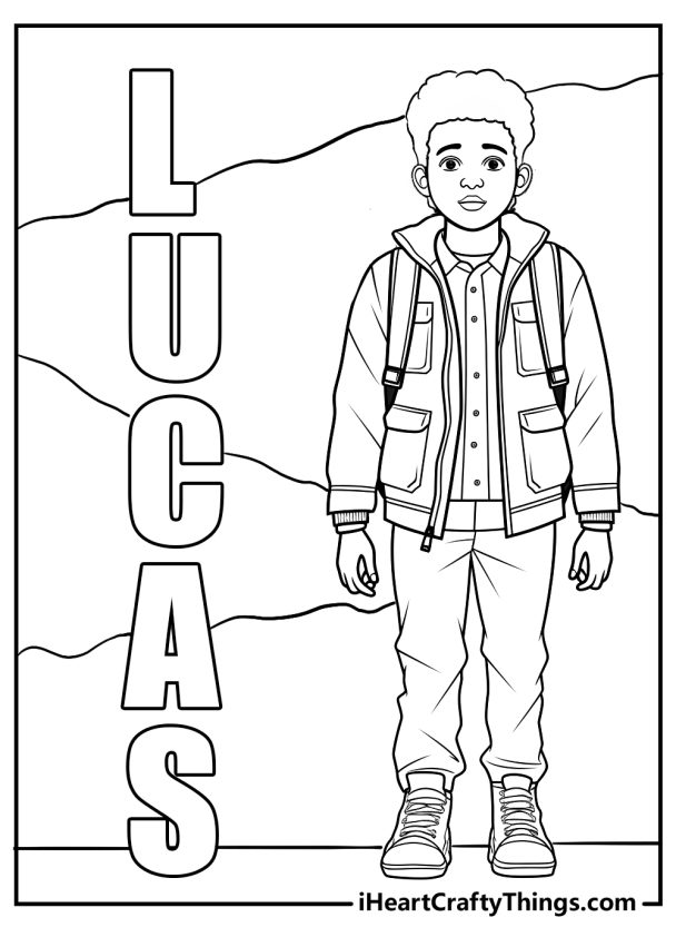 15 Printable Stranger Things Coloring Pages For Free