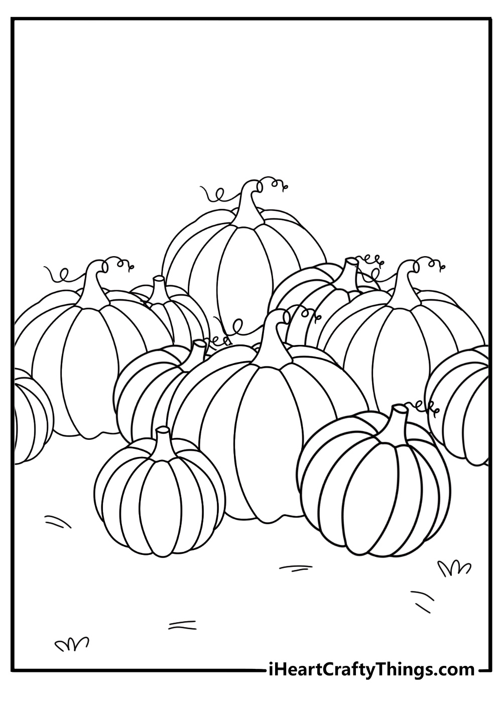 58 Pumpkin Coloring Pages (Free & Easy Printable PDFs)