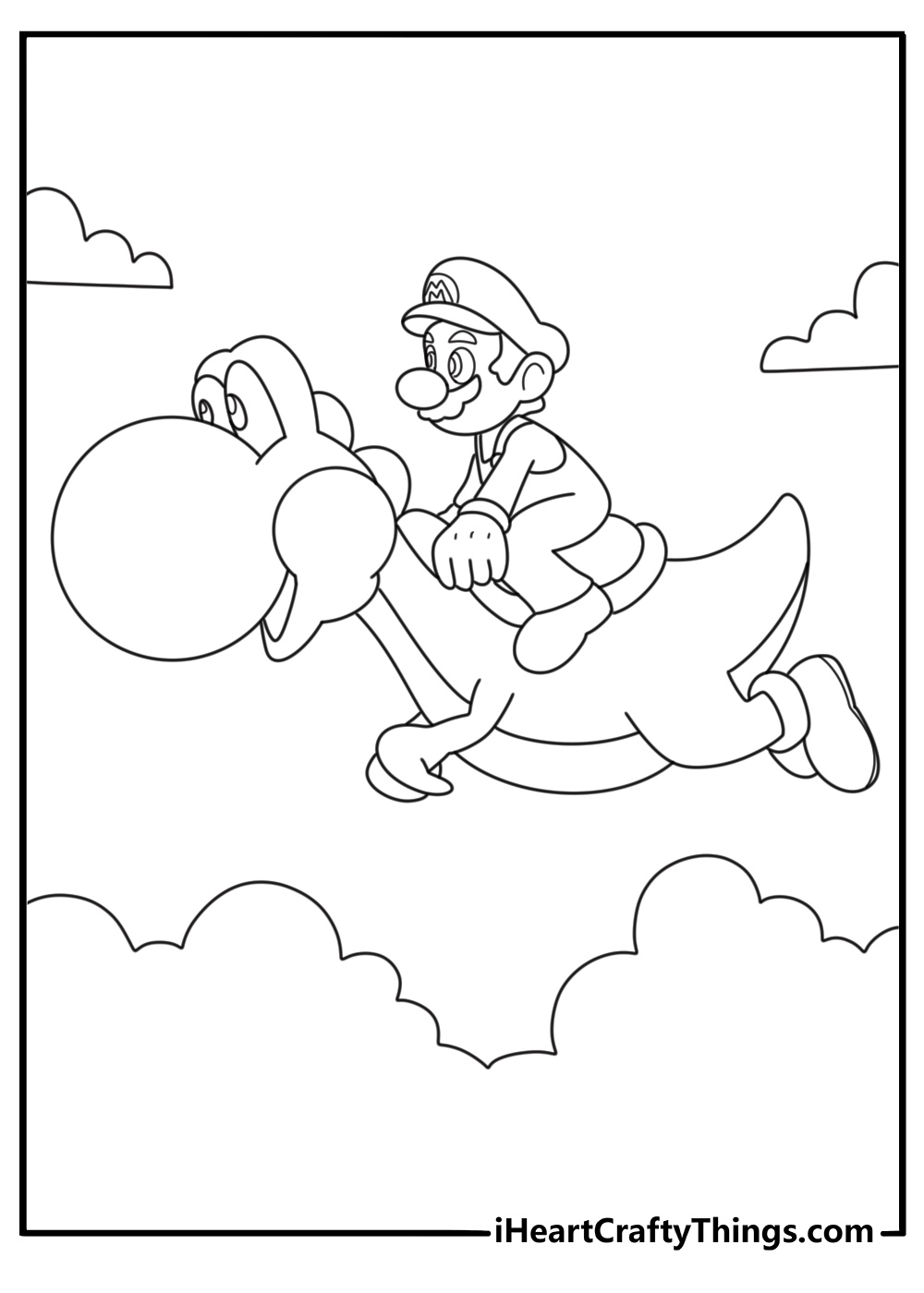 60 Free Mario Coloring Pages (Super Easy Printable PDFs)